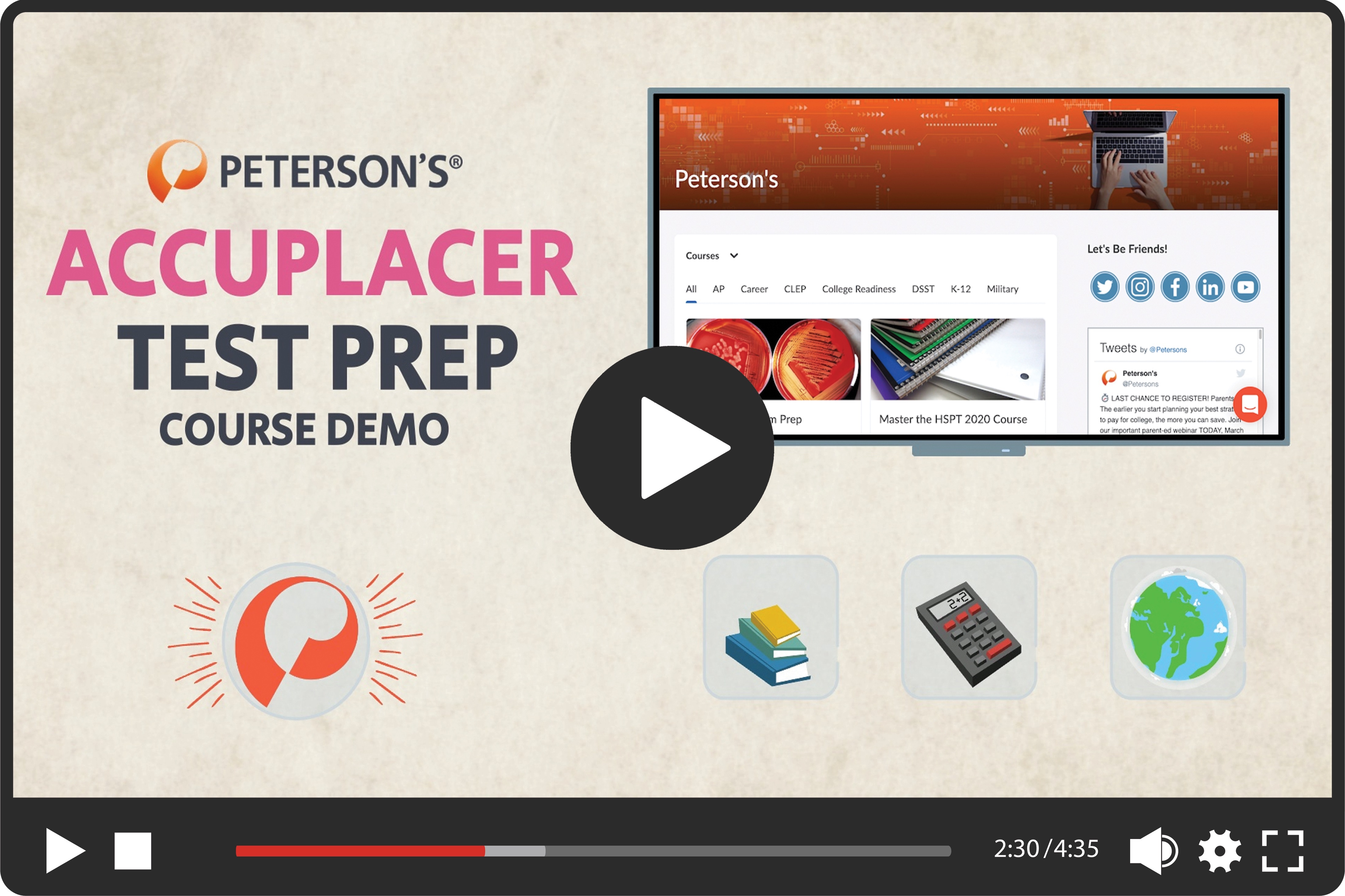 Elevate Your Accuplacer Exam Score with Peterson’s Test Prep