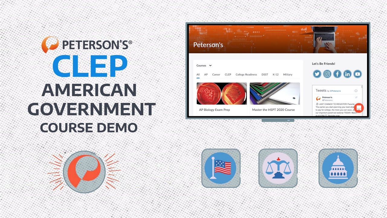 CLEP American Government Practice Test | Exam Prep Online