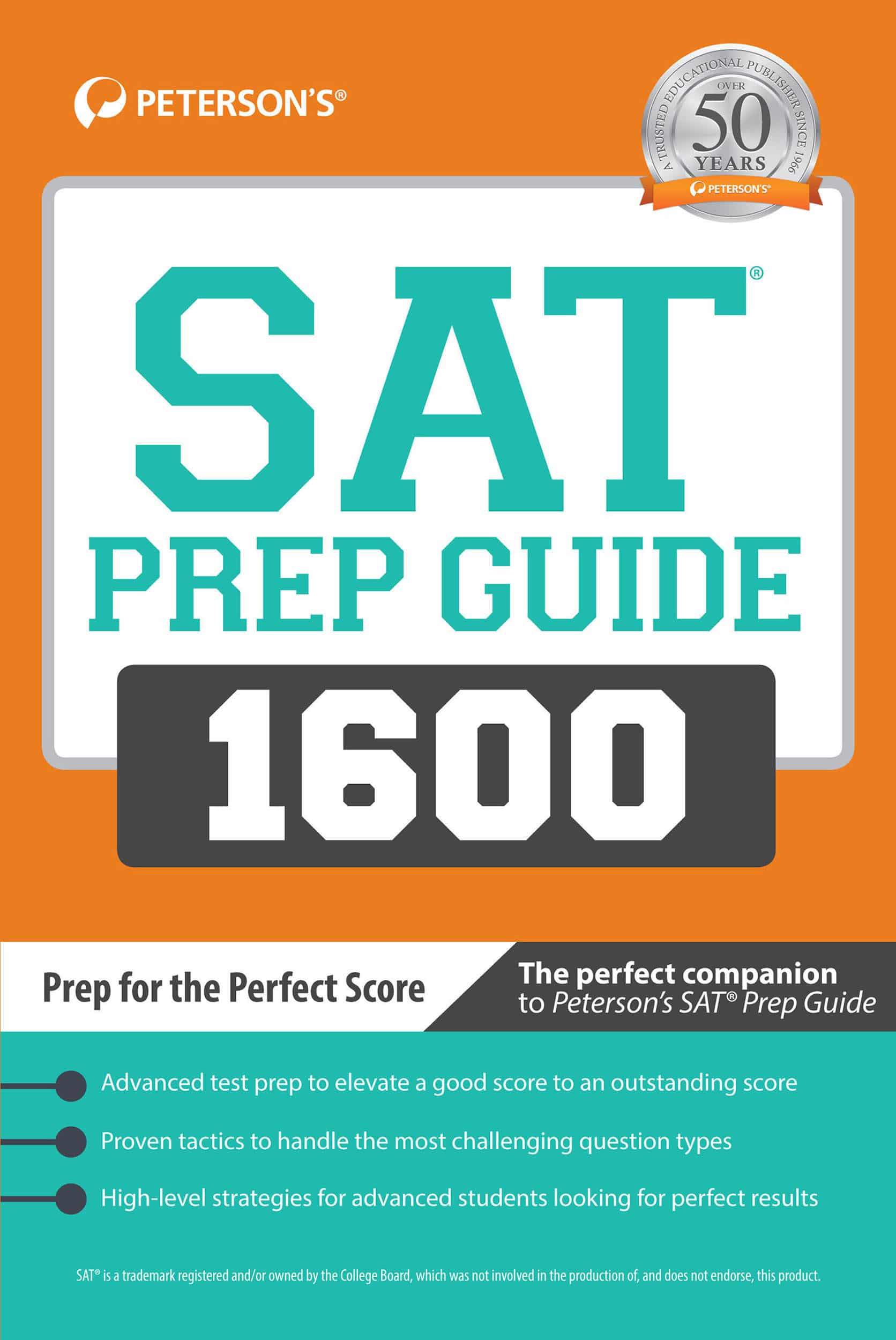 SAT Prep Guide 1600 | SAT Prep Book | SAT Test Study Guide